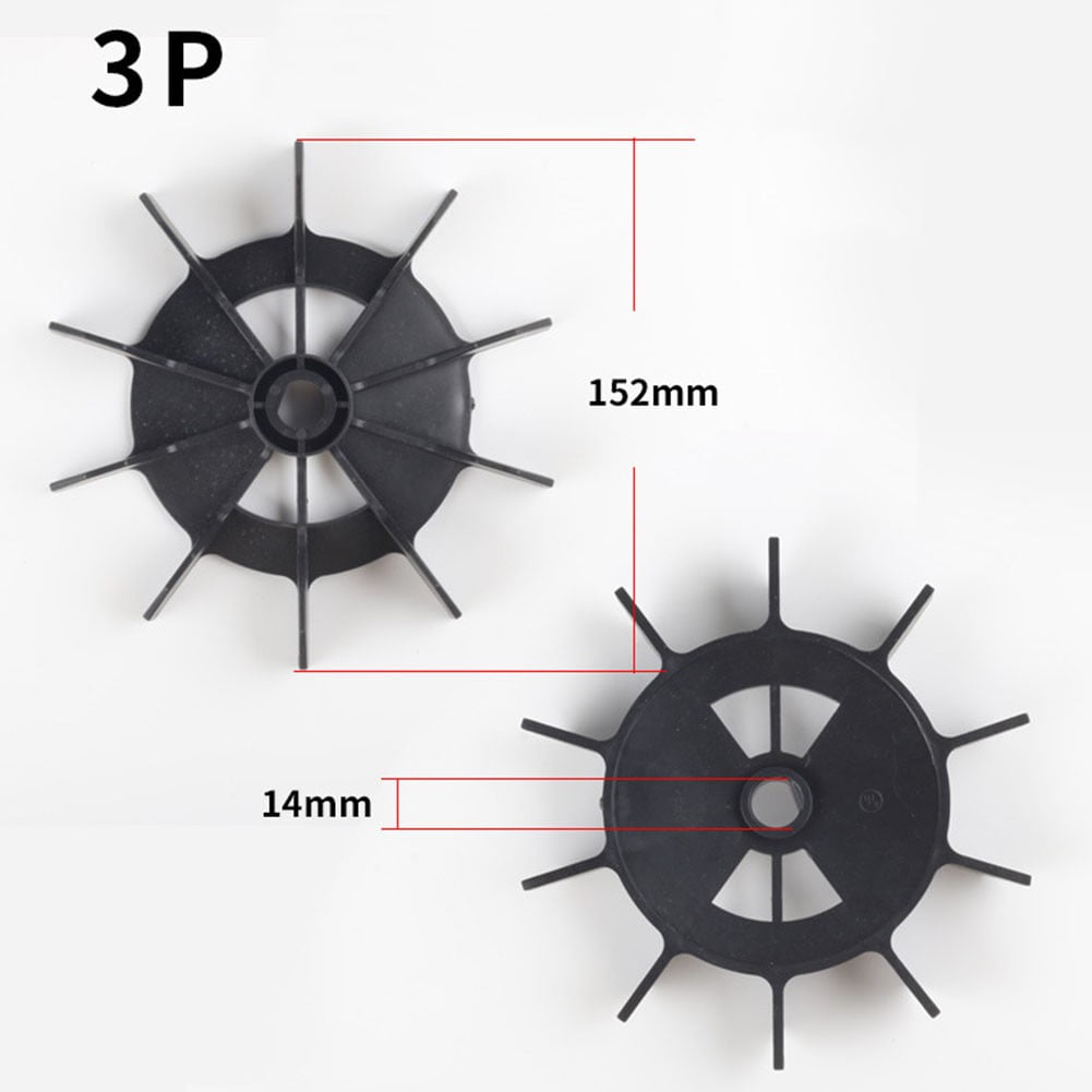 Air Compressor Fan Blade Replacement Direct-On-Line Motor Plastic Fan ...