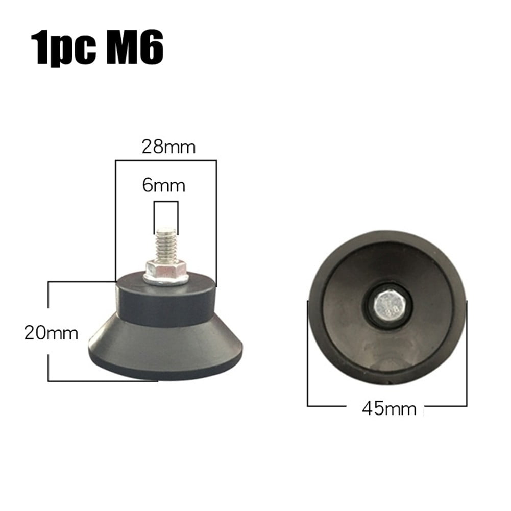Air Compressor Foot Pad 45x20mm M6 Rubber Shock Absorber - Noise ...