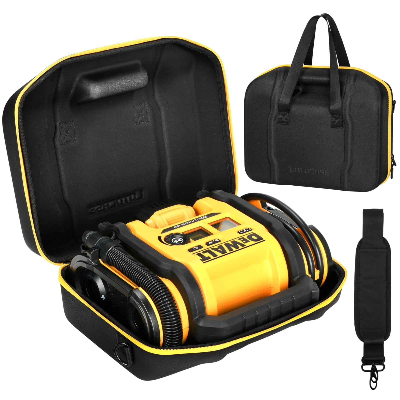 Air Compressor Hard Case for DEWALT 20V MAX Tire Inflator DCC020IB, Air ...