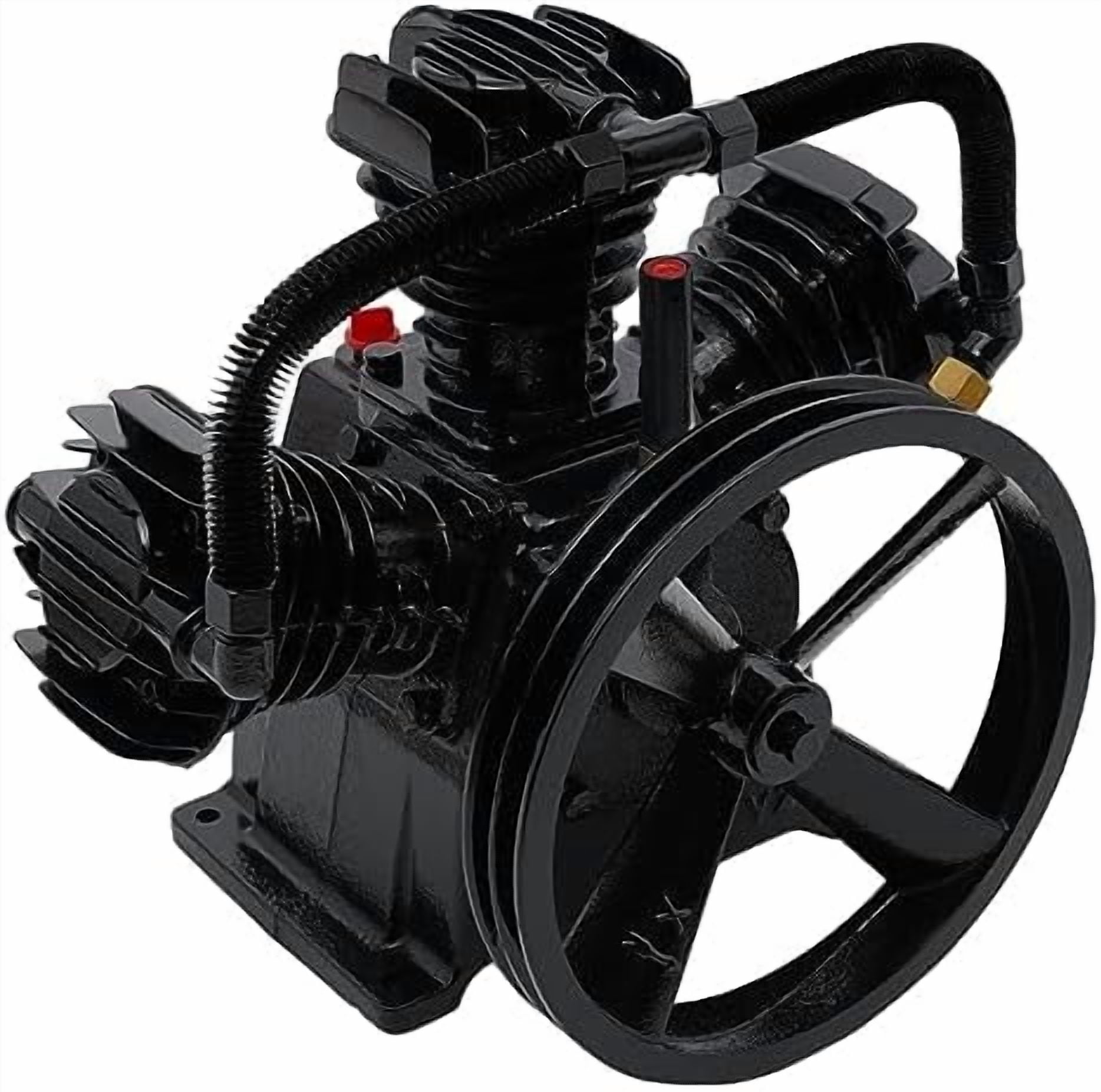 Air Compressor Head 3 Cylinder 4HP Industrial Electric Air Compressor ...