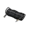 Air Compressor Hose 7.5m Tubing with 1/4in Quick Coupler Coiled ...