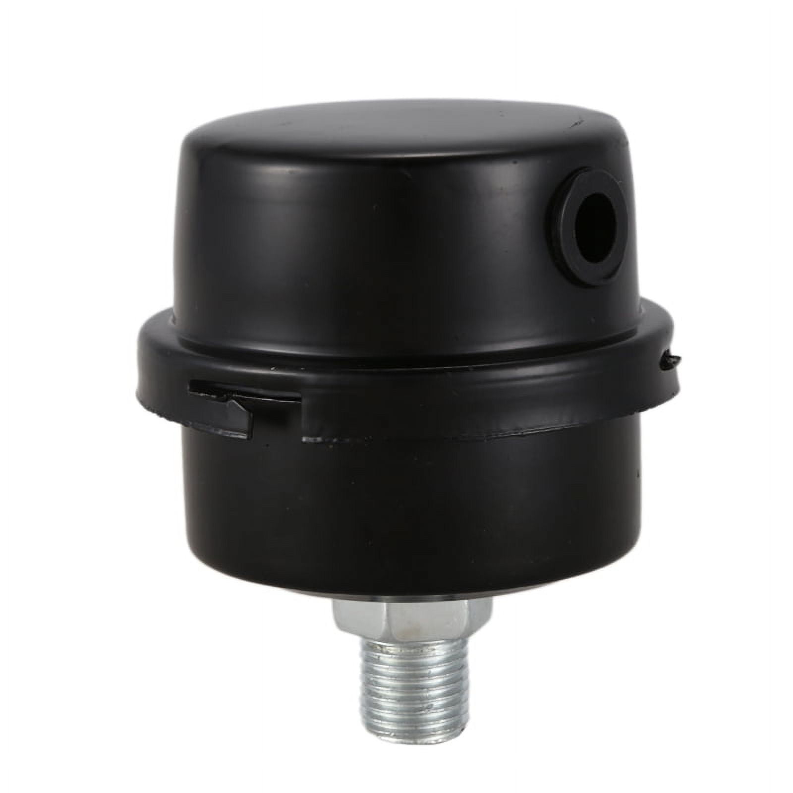 Air Compressor Intake Filter Muffler 1/4BSP 13mm Thread Black - Walmart.com