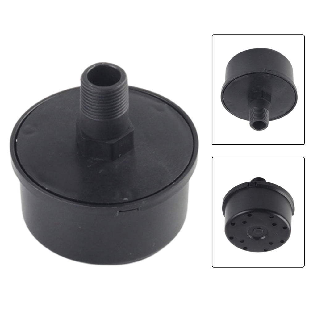 Air Compressor Intake Filter Silencer 16mm Male Thread Muffler for ...