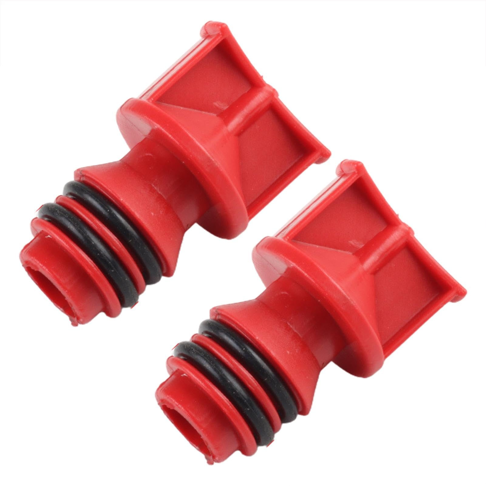 Air Compressor Oil Caps, 17mm Male Thread Oil Port Plug | Red, Air Pump ...
