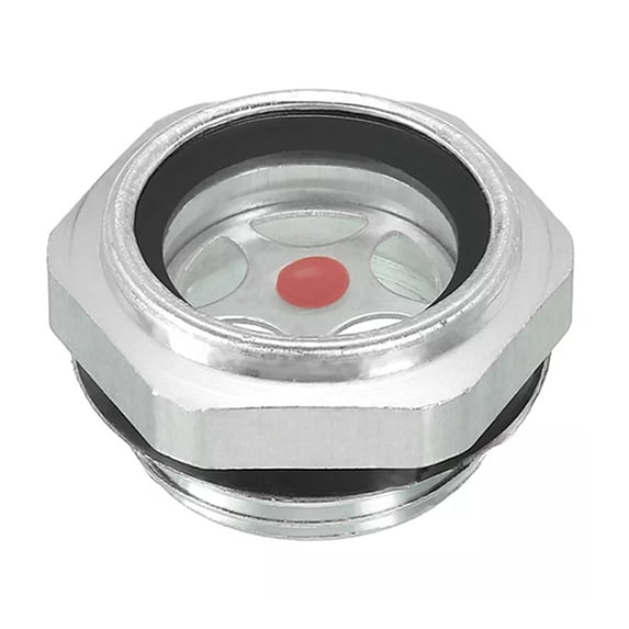 Air Compressor Oil Sight Glass G 3/4 Aluminum Oil Level Gauge - Walmart.com