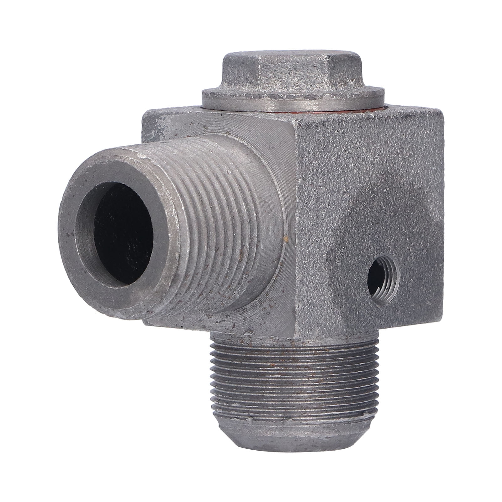 Air Compressor One-Way Check Valve 33x1.5x10mm - Iron Tube Connector ...