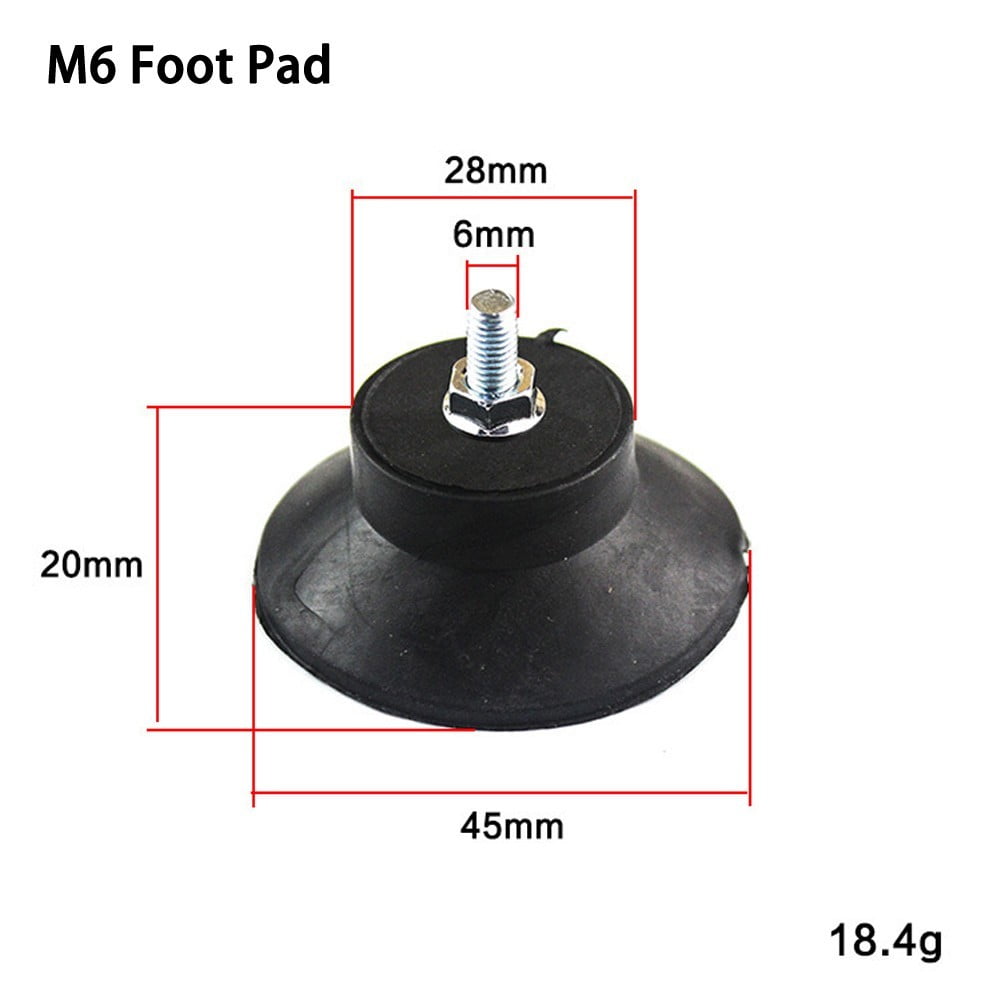 Air Compressor Pad Air Compressor Wheels M8 Foot Pad 5 Inch Wheel Air ...