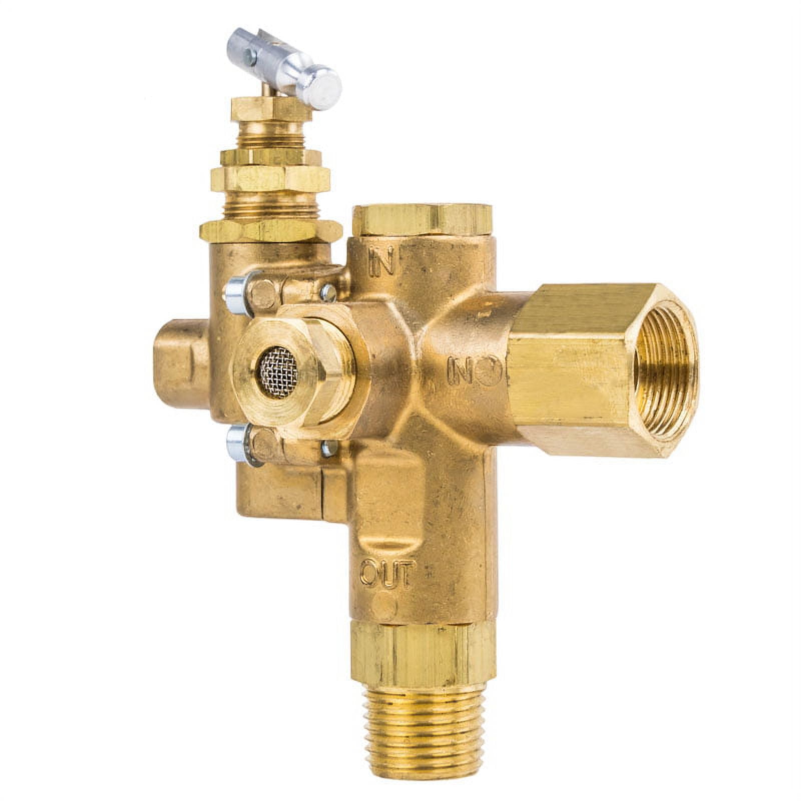 Air Compressor Pilot Unloader Check Valve Combo 145 - 175 PSI 5/8" X 1/ ...