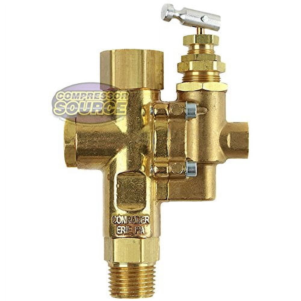 Air Compressor Pilot check valve unloader combination gas discharge 140 ...