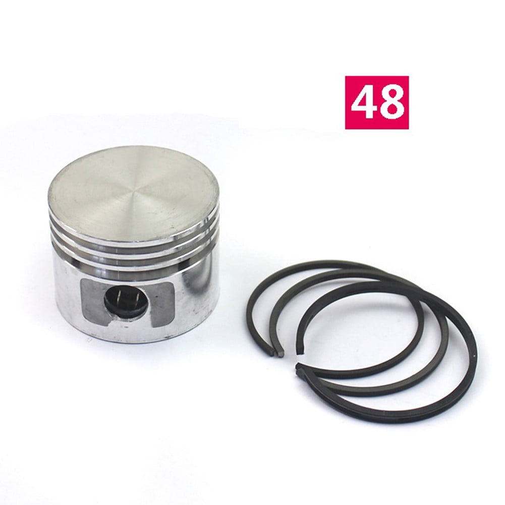 Air Compressor Piston+Piston Rings Parts Air Pump Accessories 42/47/48 ...