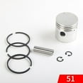 Air Compressor Piston Replacement Kit with Piston Rings for Air System ...