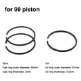 Air Compressor Piston Ring Pneumatic Parts Cylinder Piston Ring Pin For ...