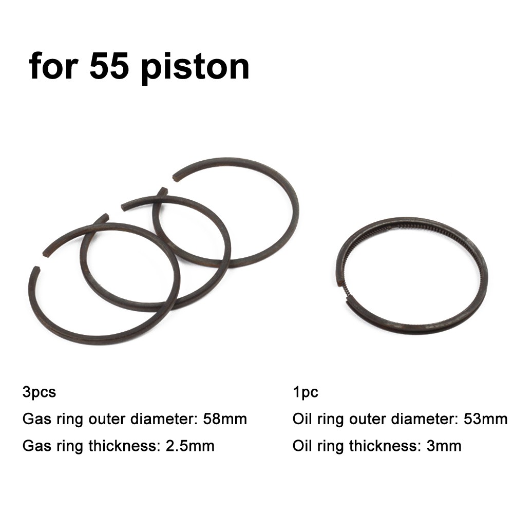 Air Compressor Piston Ring Pneumatic Parts Cylinder Piston Ring Pin For ...