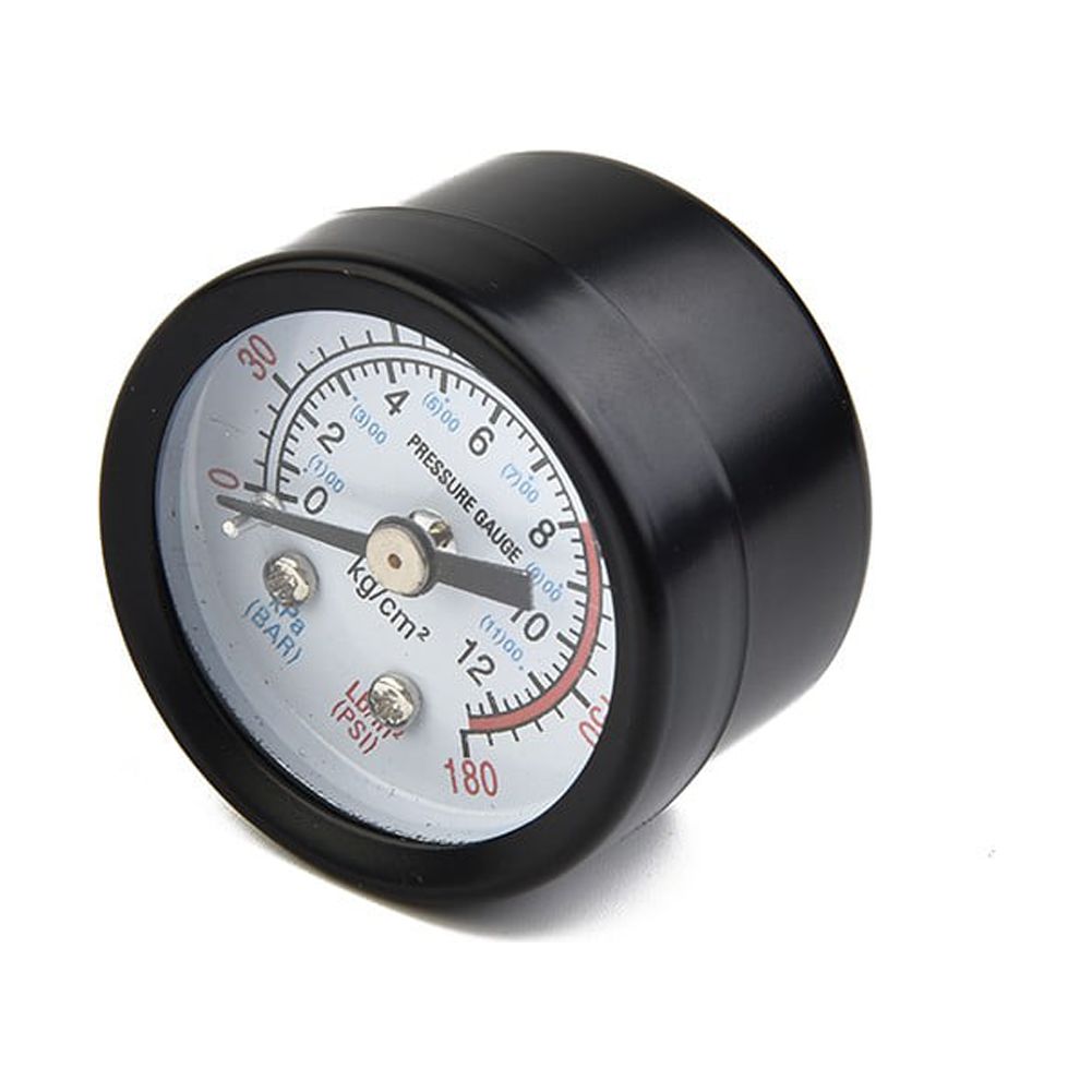 Air Compressor Pneumatic Hydraulic Pressure Gauge 0-12Bar / 0-180Psi ...