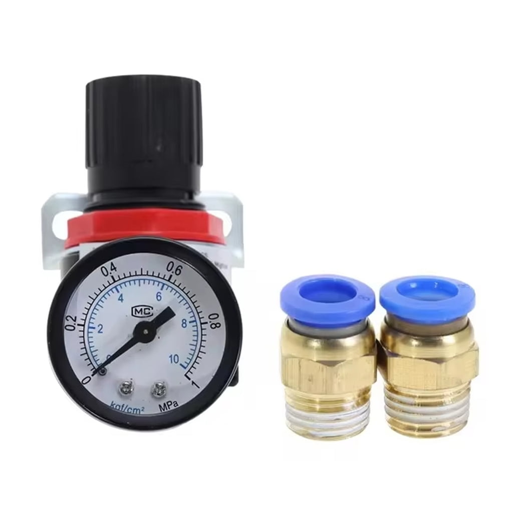 Air Compressor Pressure Regulator Reducing Valves Adjustable Range 0.1 ...