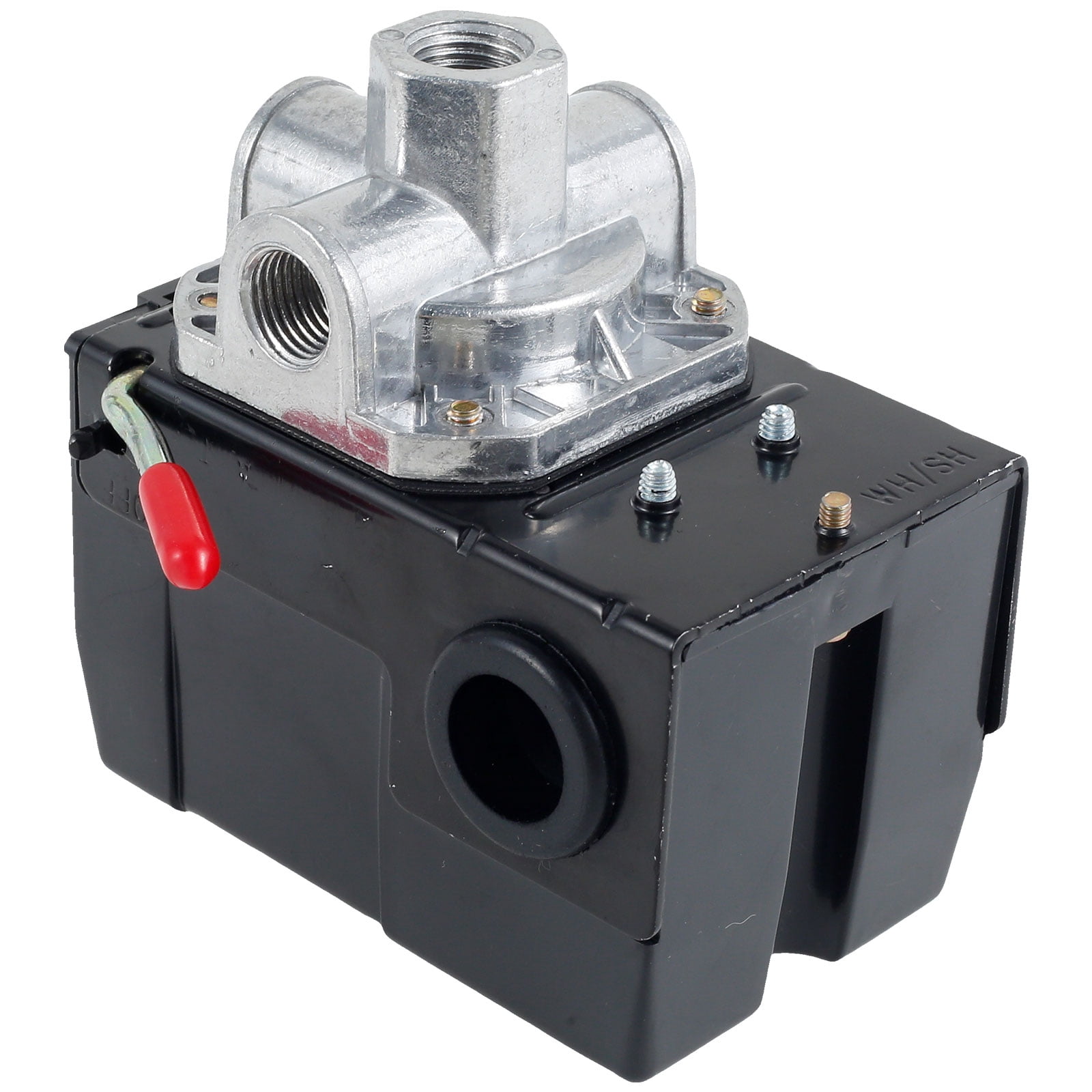 Air Compressor Pressure Switch 4 Ports 95-120 PSI Compressor Control ...