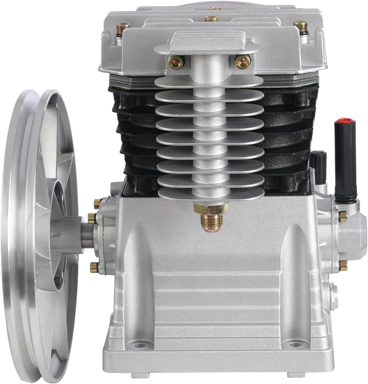 Air Compressor Pump, 3HP Powerful Single Stage Twin Cylinder Air ...