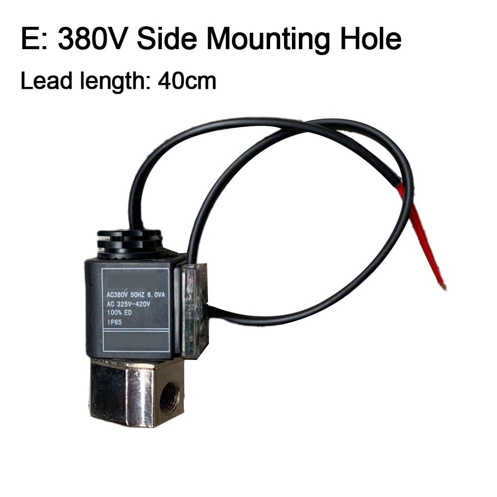 Air Compressor Pump Exhaust Solenoid Valve Unloading Bleed Check Valve ...