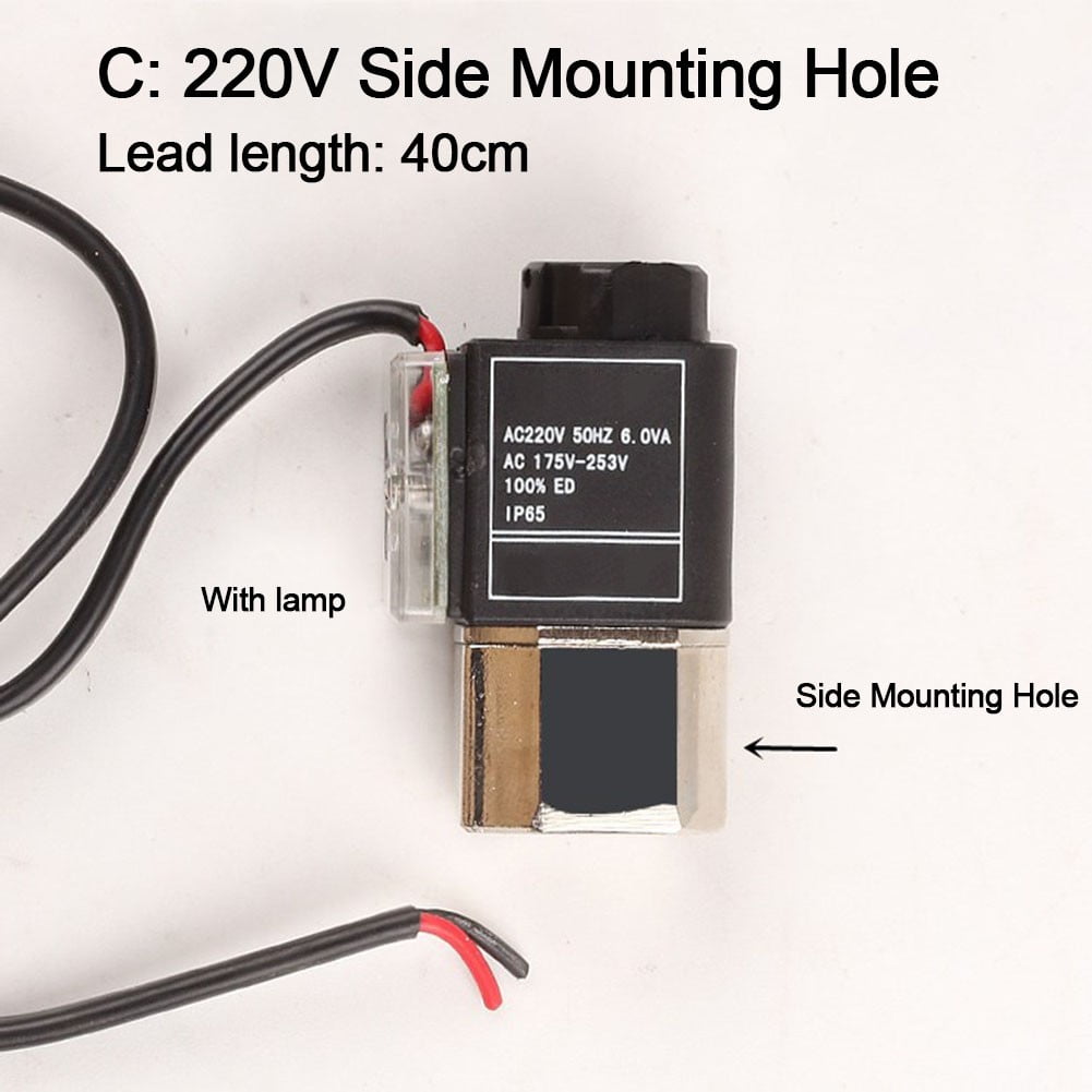 Air Compressor Pump Exhaust Solenoid Valve Unloading Bleed Check Valve ...