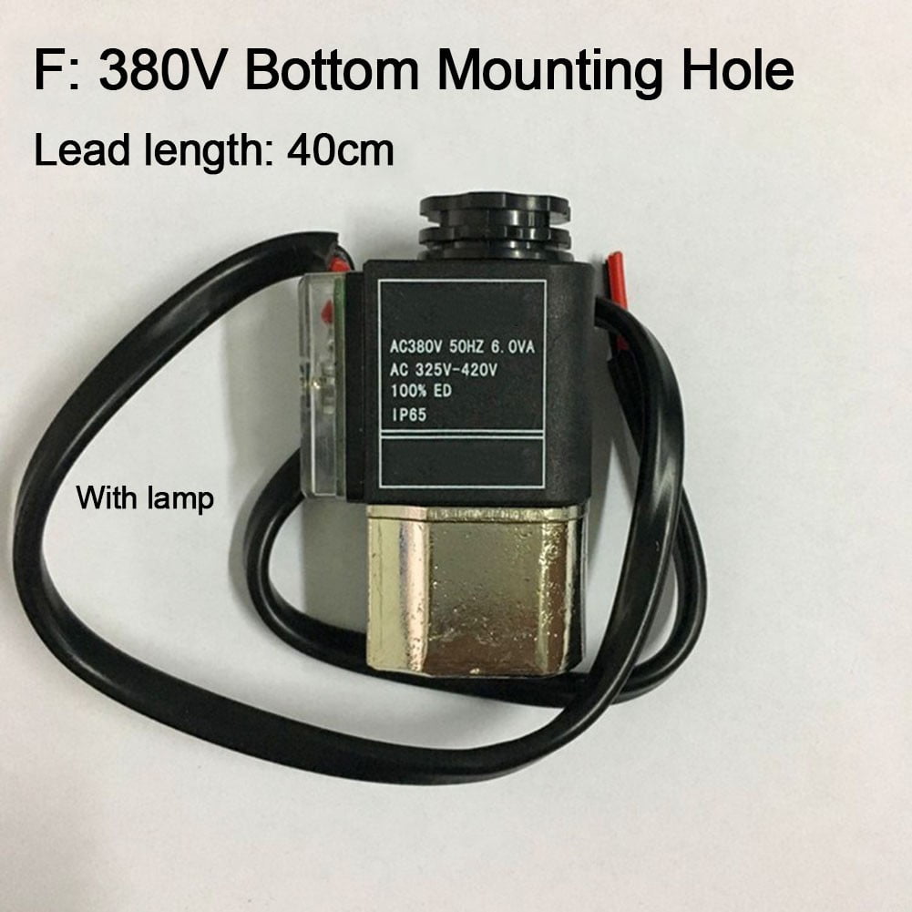 Air Compressor Pump Exhaust Solenoid Valve Unloading Bleed Check Valve ...