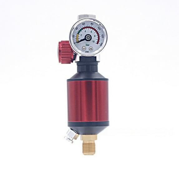 Air Compressor Regulator Oil Moisture Separator 1/4Inch Inlet and ...