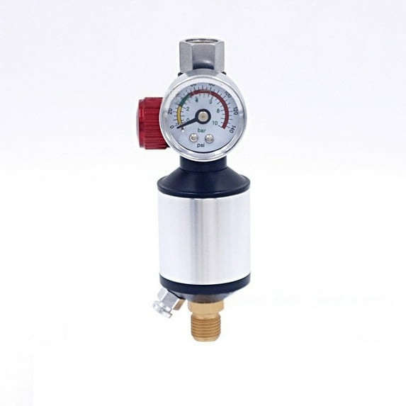 Air Compressor Regulator Oil Moisture Separator 1/4Inch Inlet and ...