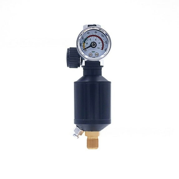 Air Compressor Regulator Oil Moisture Separator 1/4Inch Inlet and ...