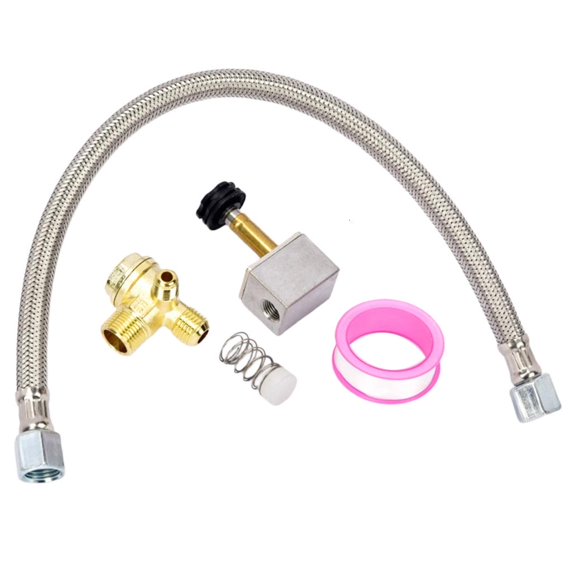 Air Compressor Tube Check Valves Kits Battery Valves Flexible Hose ...