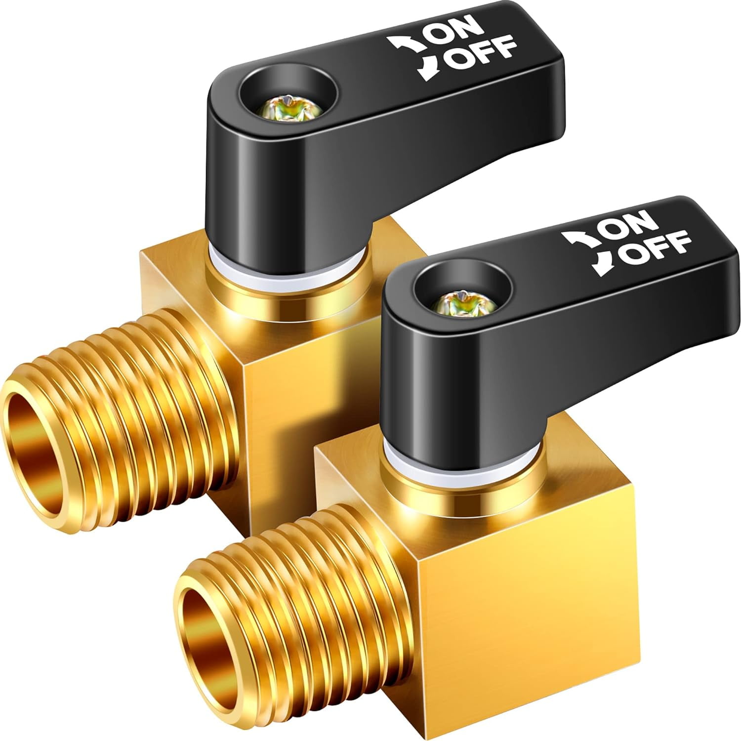 Air Compressor Valve, Metal Ball Type Drain Valve Brass Mini Ball Type ...