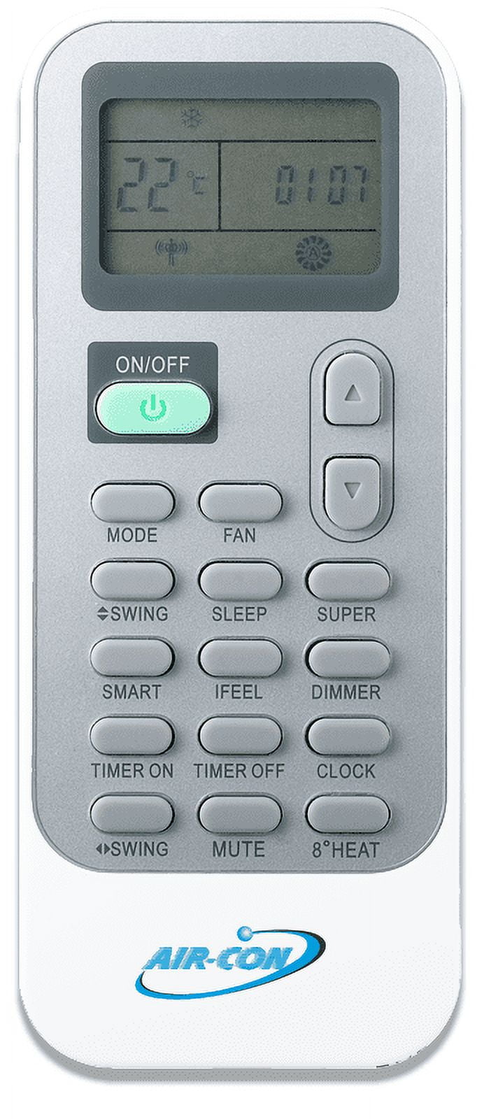 Air-Con Mini Split Universal Remote - Walmart.com