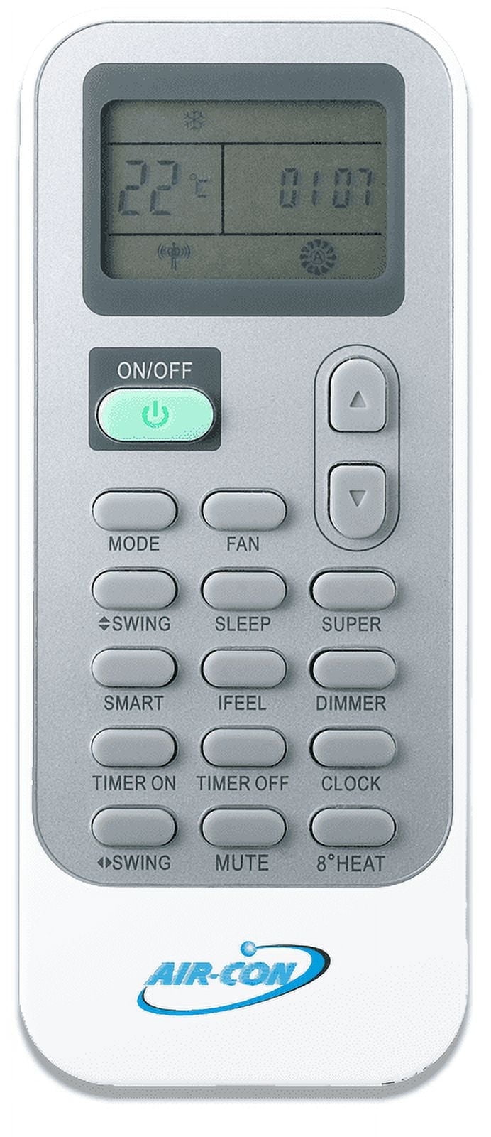 Air-Con Mini Split Universal Remote - Walmart.com