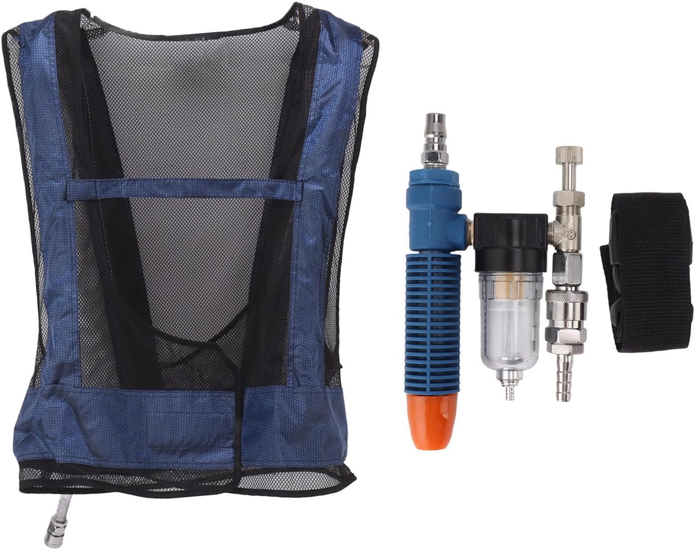 Air Conditioned Jacket Cooling Vest, Vortex Tube Air Compressor Vest ...