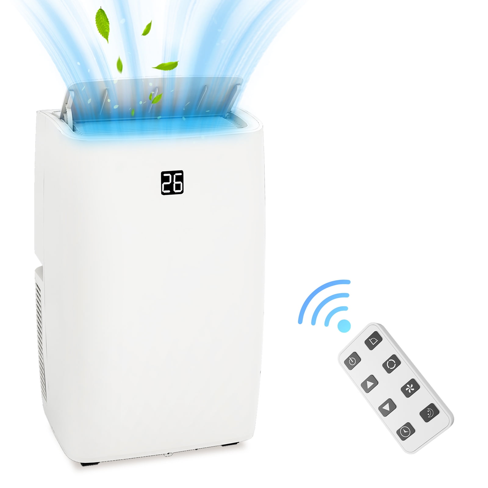 Air Conditioner, 12000 Btu Portable Air Conditioners, Fan, Cooling ...