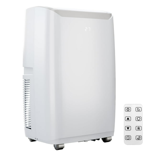 Air Conditioner,14000BTU Portable Air Conditioner with Dehumidifier and ...