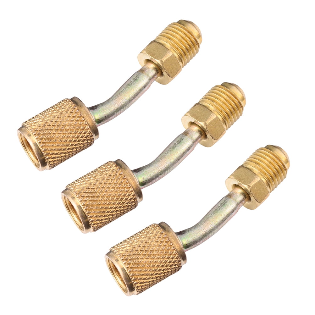 Air Conditioner Adapter Swivel Type AC Gauge Hose Conversion Adapters ...