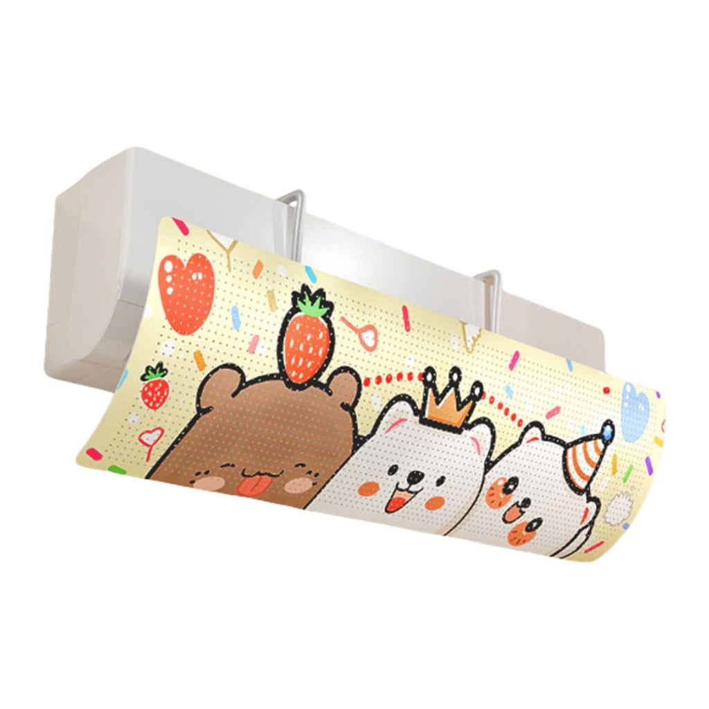 Air Conditioner Breeze Blocker Breathable Air Conditioning Wind Shield ...