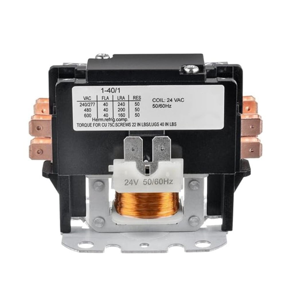 Air Conditioner Contactor 1 Pole Contactor Easy Installation Fla 40 Amp ...