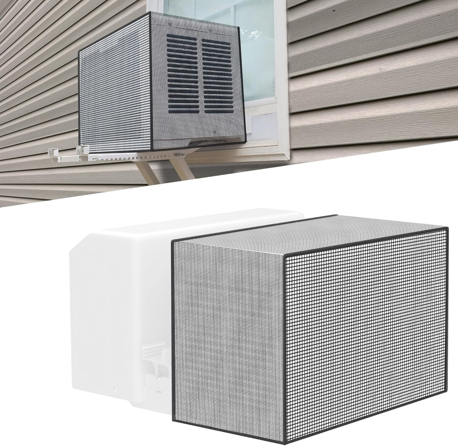 Air Conditioner Covers for Outside Window Units: Mesh Cover for Midea U ...