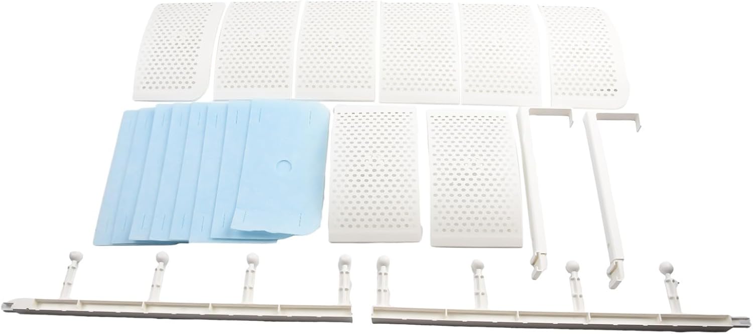 Air Conditioner Deflector, 8 Leaf Air Conditioning Anti-Direct Blowing ...