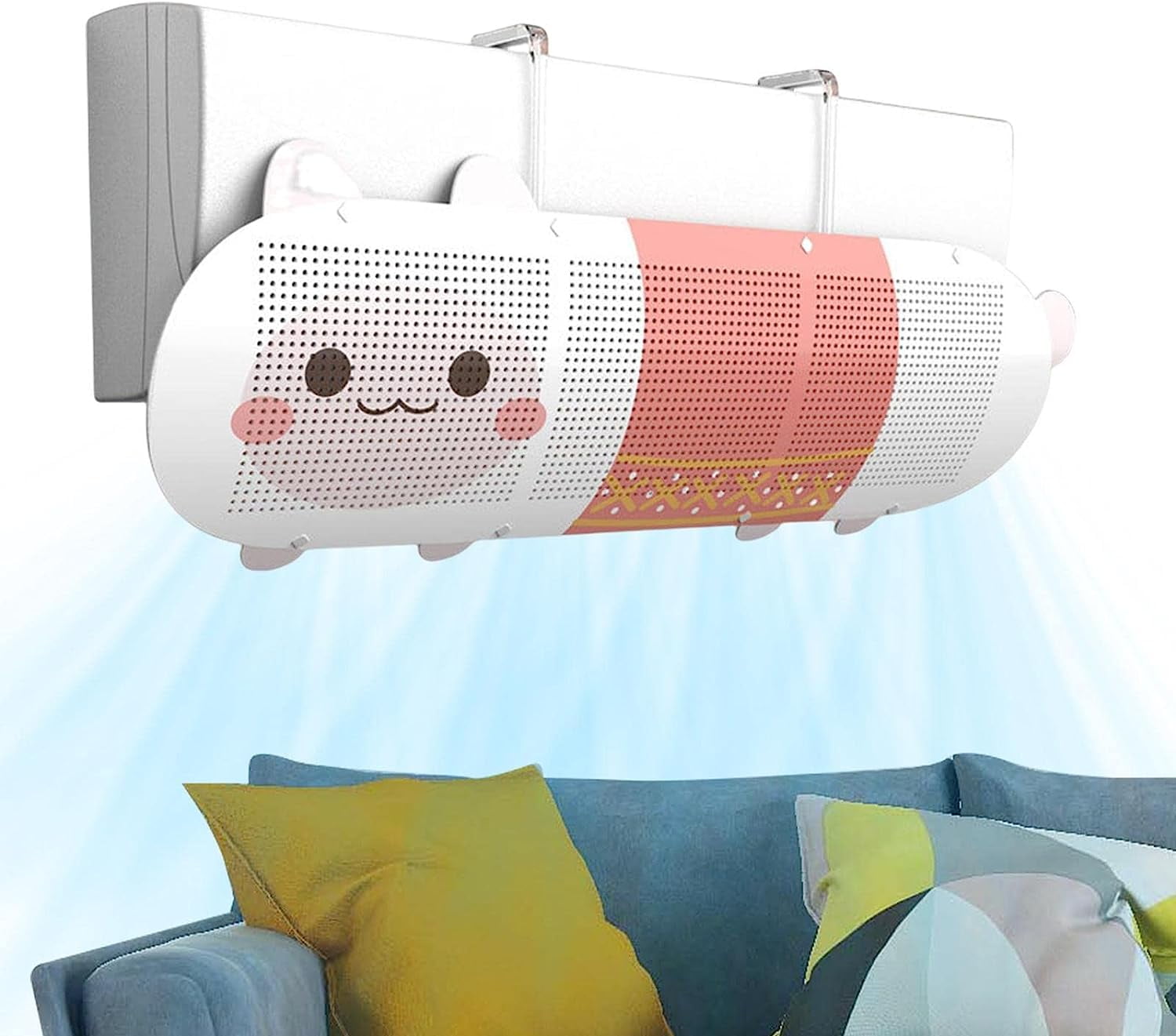 Air Conditioner Deflector - Angle Adjustable Wall-Mounted Air ...