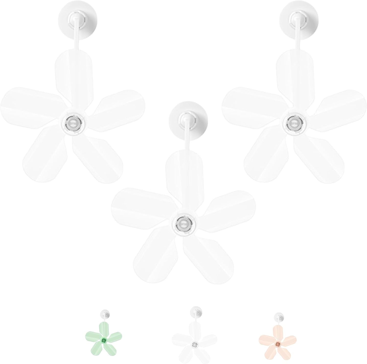 Air Conditioner Deflector Fan, Adjustable Magnetic Deflector Fan, 3 ...