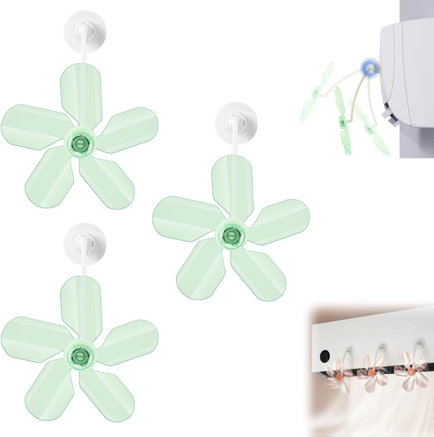 Air Conditioner Deflector Fan, Window Air Conditioners Deflector ...