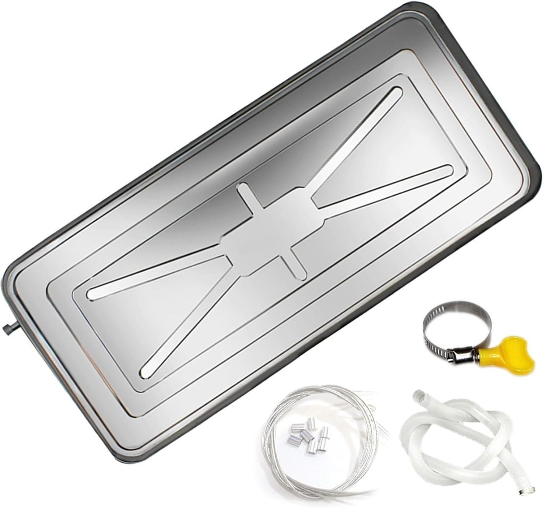 Air Conditioner Drip Pan with Hose Air Conditioner Drip Tray Outdoor ...