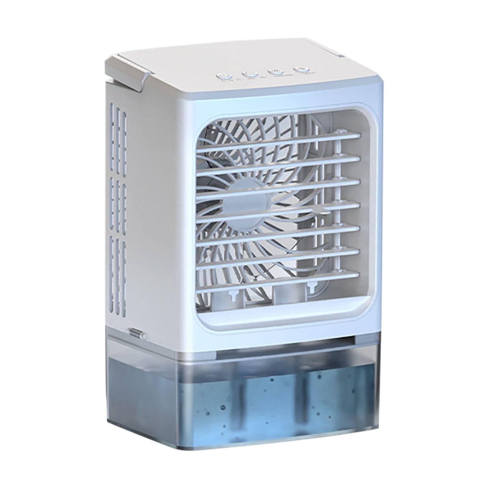 Air Conditioner Fan Desktop Cooler Water Mist Humidifier Ice Cooling ...