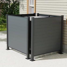 Outdoor Privacy Screens and Trash Can Enclosures for Patio Gardens