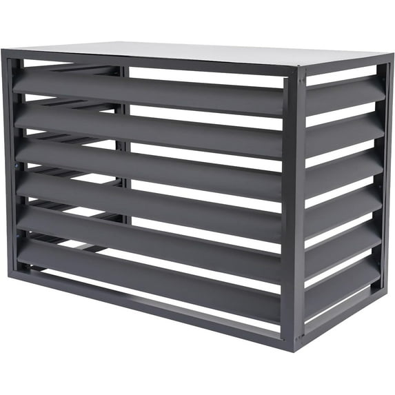 Air Conditioner Fence 4 Panels,Privacy Screens Fence Panels for Outside ...