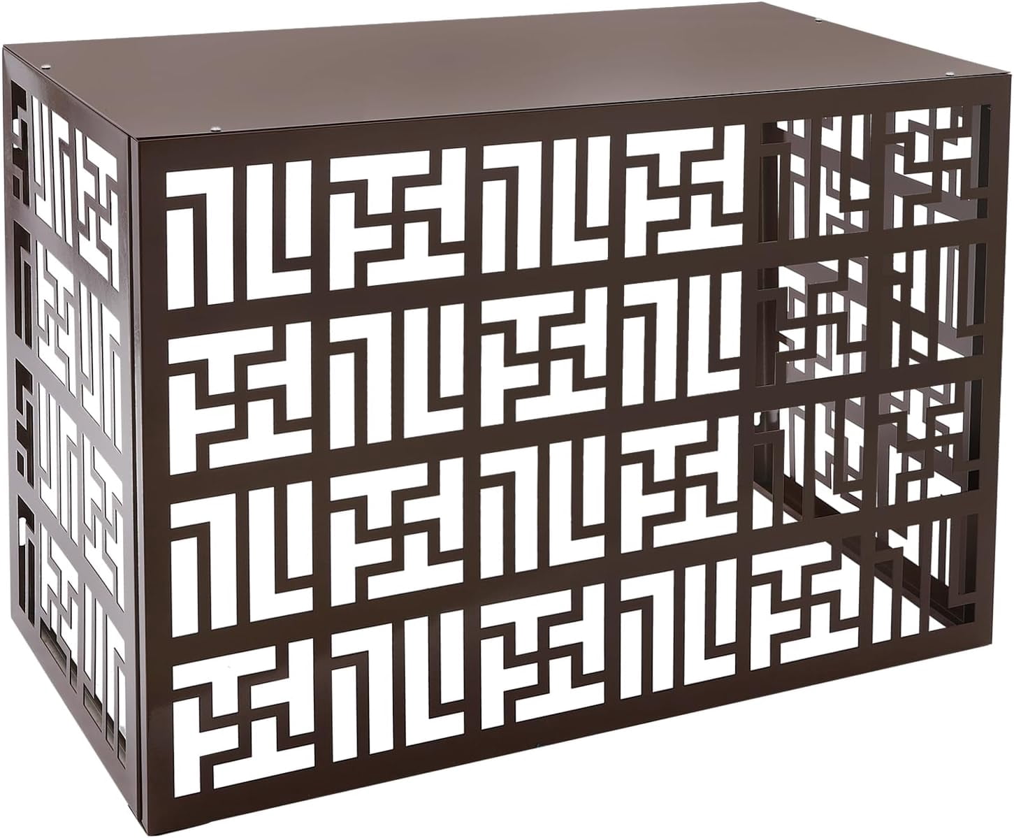 Air Conditioner Fence 43”x22”x32” Metal Privacy Screens Fence Panels ...