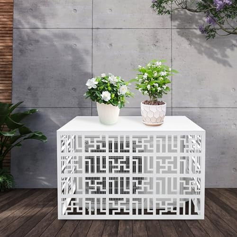 Air Conditioner Fence, A/C Conditioning Units Freestanding Privacy ...