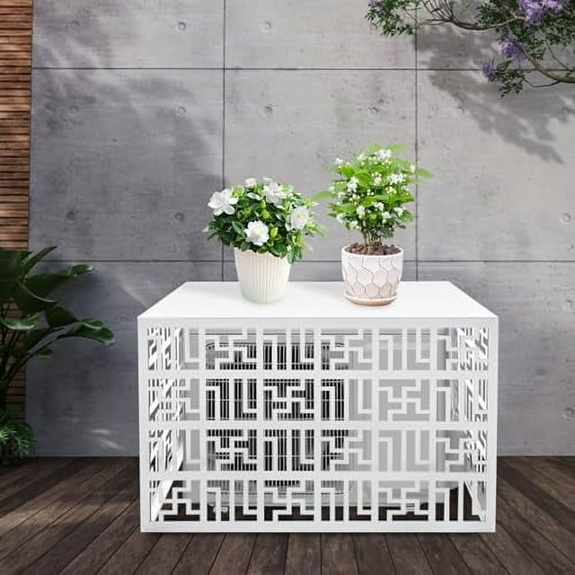 Air Conditioner Fence, A/C Conditioning Units Freestanding Privacy ...