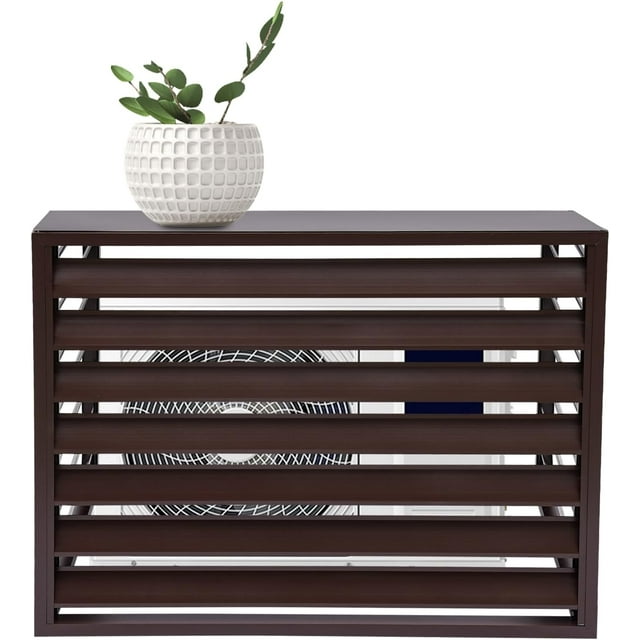 Air Conditioner Fence,Aluminum Alloy AC Privacy Fence Screen Panel,Mini ...